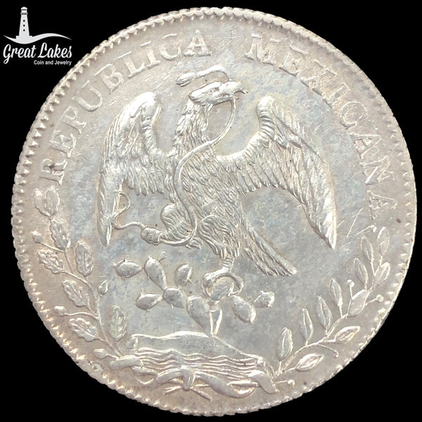 1884 Zs JS Mexico 8 Reales (Zacatecas) - Great Lakes Coin