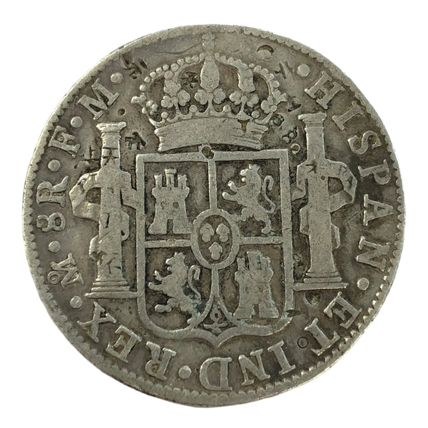 1789 Mo FM Mexico 8 Reales With Chopmarks - Great Lakes Coin