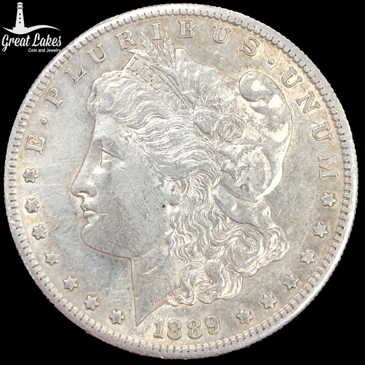 1889-S Morgan Silver Dollar (AU Details) (Cleaned / Obverse Scratch ...