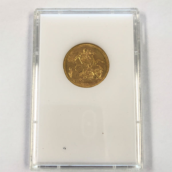 1895 British Gold Sovereign (MS60) - Great Lakes Coin