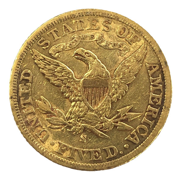 1900-S $5 Liberty Gold Half Eagle (Low Premium) - Great Lakes Coin
