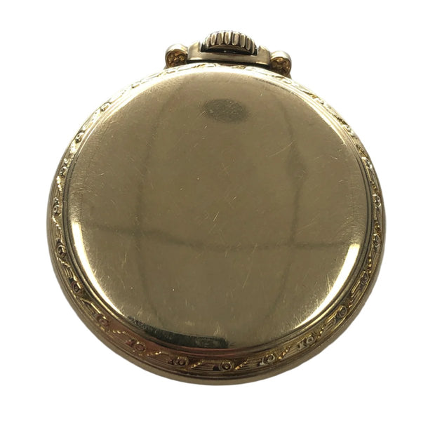 1947 Hamilton 992B Railway Special Open Face 10k Gold Filled Pocket Wa ...