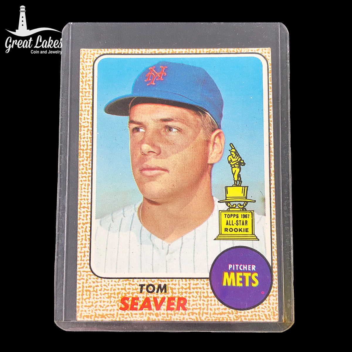 1968 Topps Tom Seaver Card #45 - Great Lakes Coin