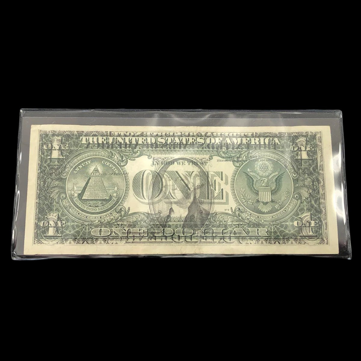 1988-A $1 Federal Reserve Note Error Note Offset Printing Error (VF ...