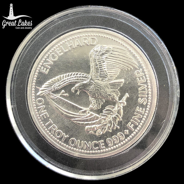1984 Engelhard 1 oz Silver Round - Great Lakes Coin