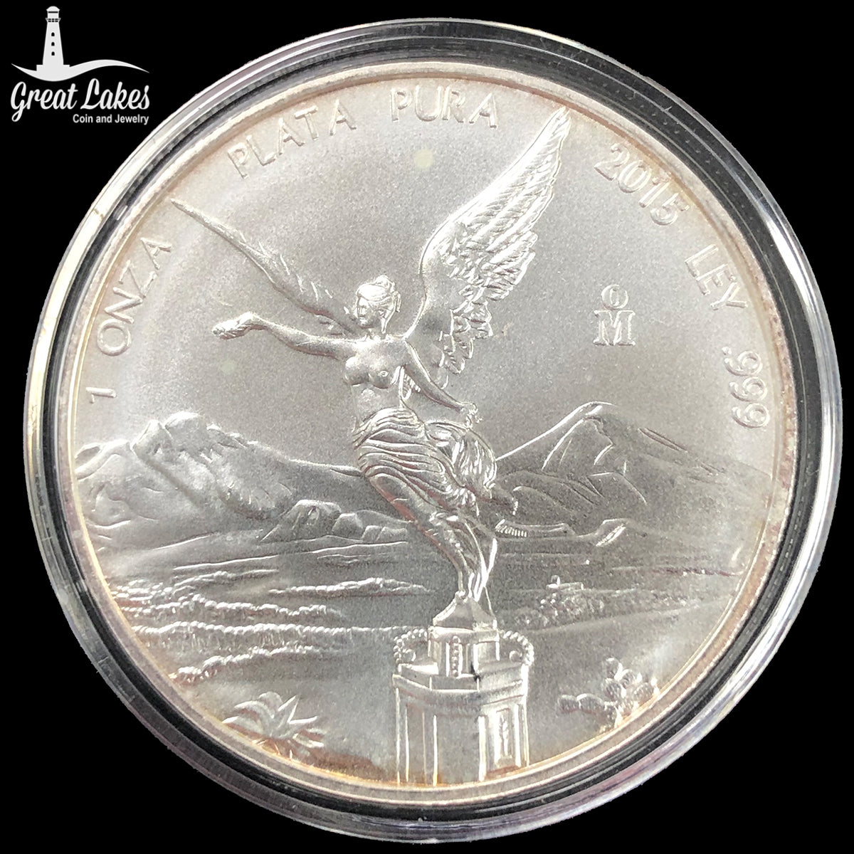2015 Mexican 1 oz Silver Libertad (BU) - Great Lakes Coin