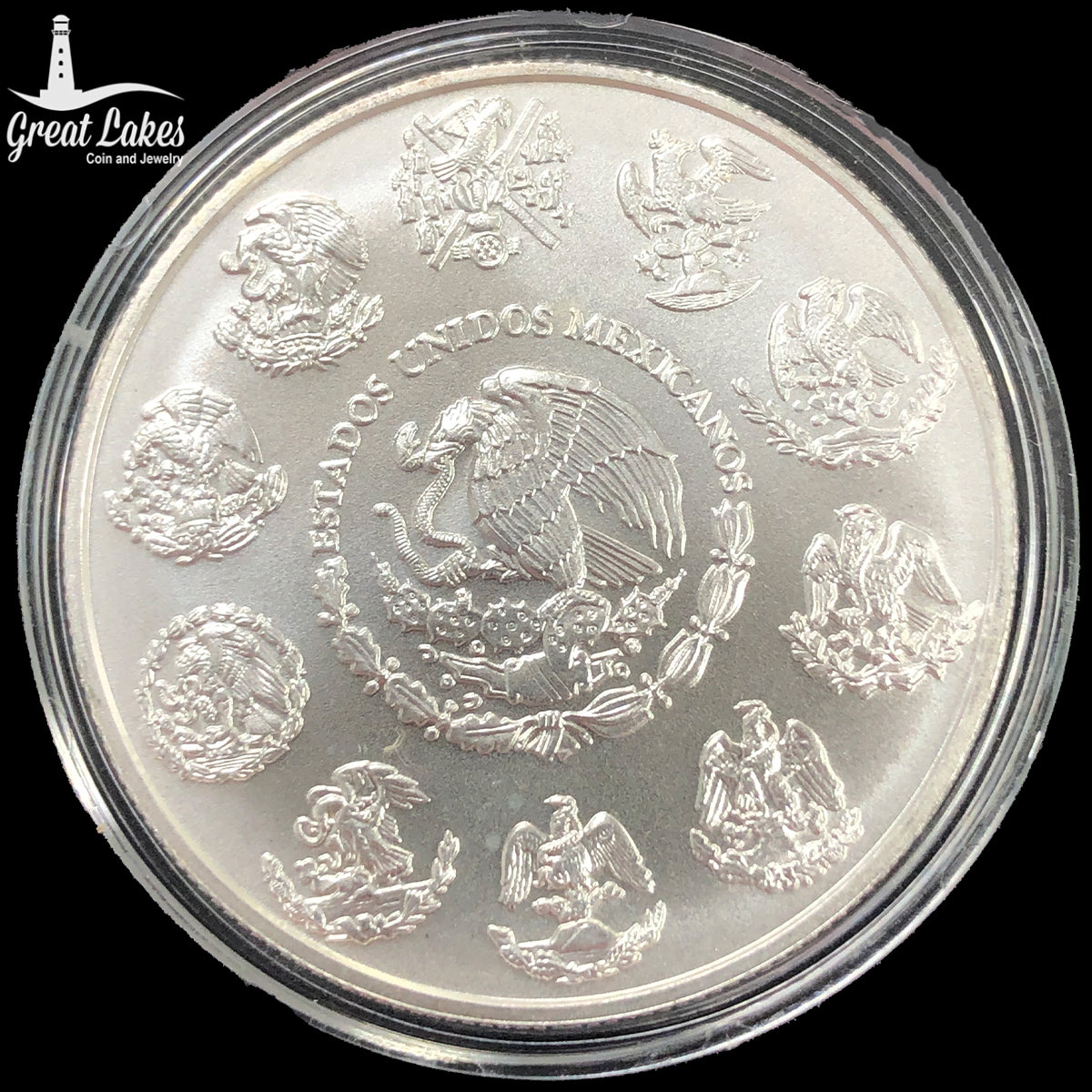 2015 Mexican 1 oz Silver Libertad (BU) - Great Lakes Coin