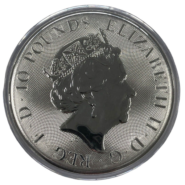 2020 British 10 oz Silver Royal Arms (Secondary Market) - Great Lakes Coin