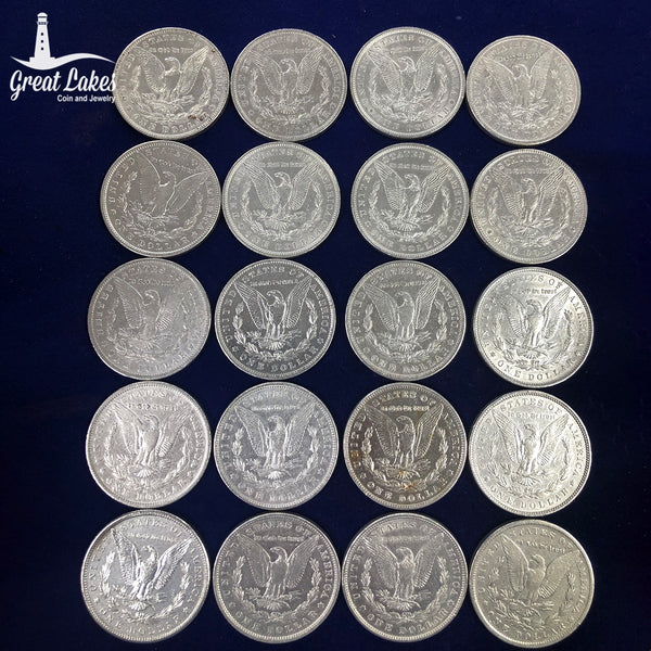 Lot of 20 Pre 21 Higher End Morgan Silver Dollar Culls - Great Lakes Coin