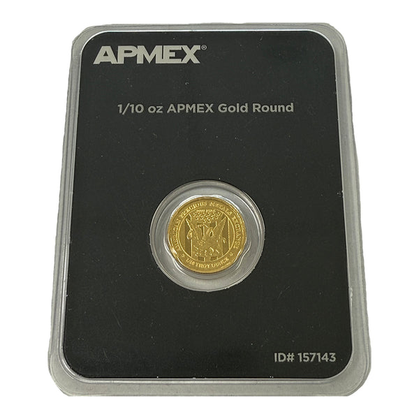 Apmex 1/10 oz Gold Round (Secondary) - Great Lakes Coin