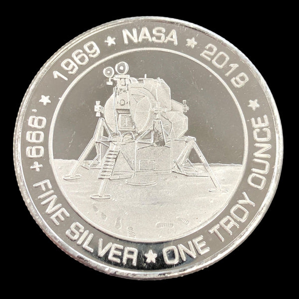 2011 Apollo 11 1 oz Silver Round (Secondary) - Great Lakes Coin