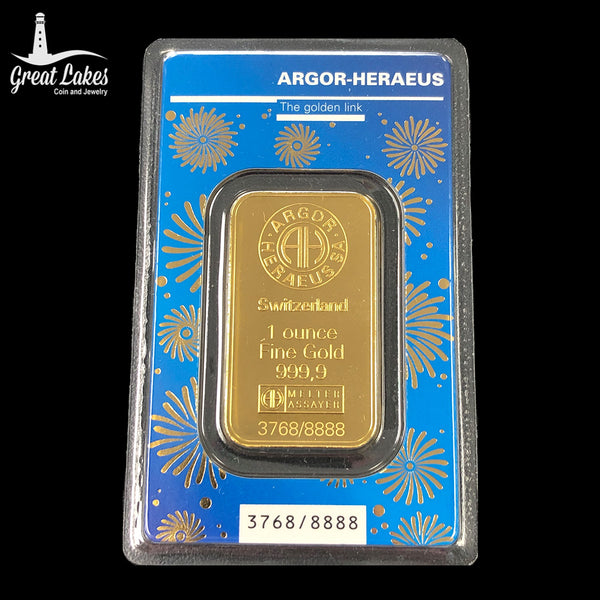 2023 Argor Heraeus Year of the Rabbit 1 oz Gold Bar (In Assay) (Second ...
