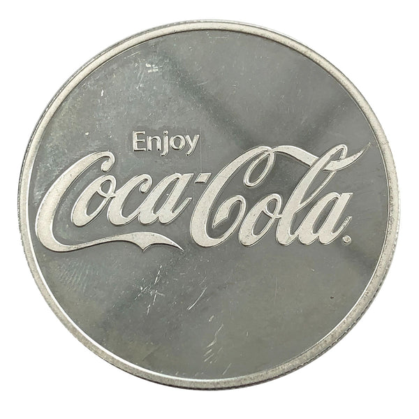Coca Cola 1 oz Silver Round - Great Lakes Coin