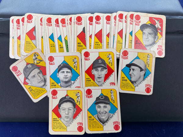 Almost Complete Set of 1951 Topps Red Back Baseball Cards - Great Lakes ...
