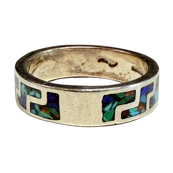 Gemstone Inlay Ring - Great Lakes Coin