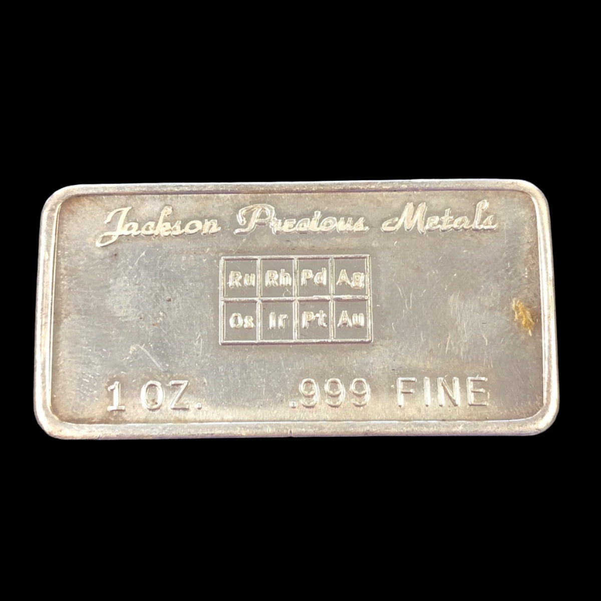 Jackson Precious Metals 1 oz Silver Bar - Great Lakes Coin