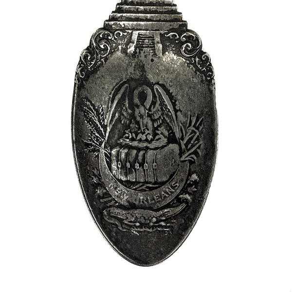 Robert E Lee Silver New Orleans Souvenir Spoon - Great Lakes Coin