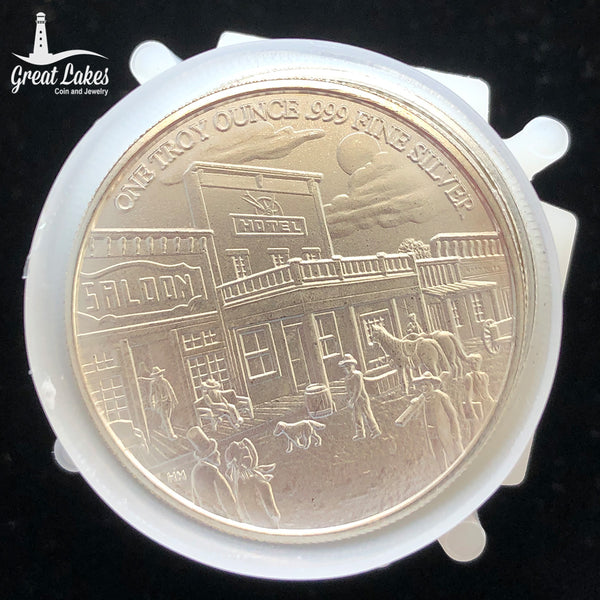 Tube of Provident Prospector 1 oz Silver Round (Secondary) - Great ...