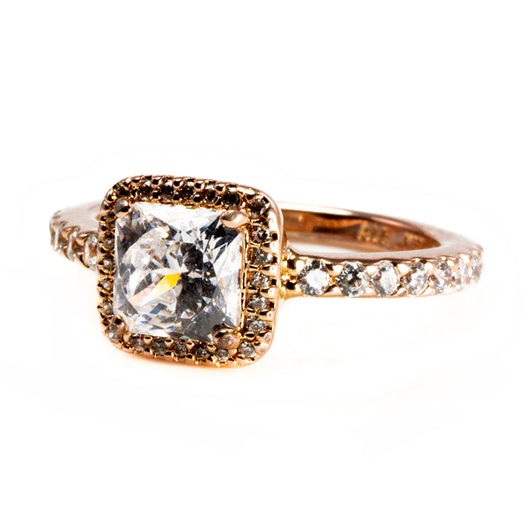 Pandora Rose Plated Halo Ring - Great Lakes Coin