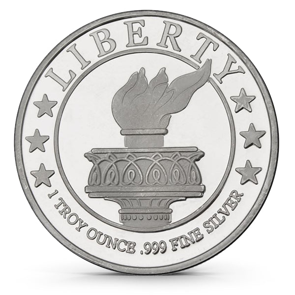 SilverTowne Mint Lady Liberty 1 oz Silver Round (BU) - Great Lakes Coin