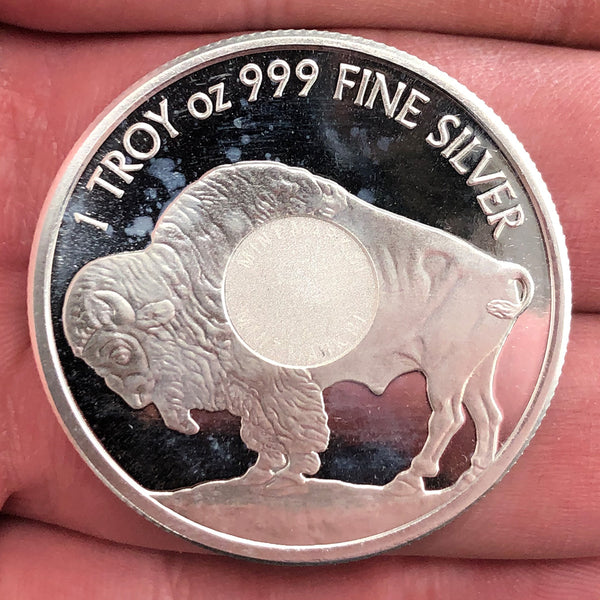 Tube of Sunshine Mint 1 oz Silver Buffalo Rounds (20 Rounds) (Secondar ...