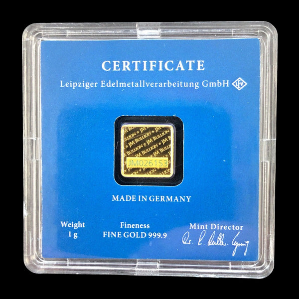 Low Premium 1 g Gold Bar - Great Lakes Coin
